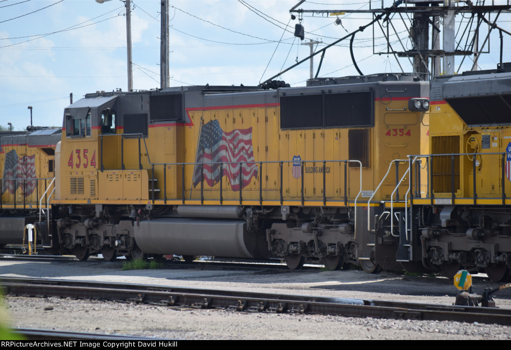 UP Engine 4354, Des Moines IA